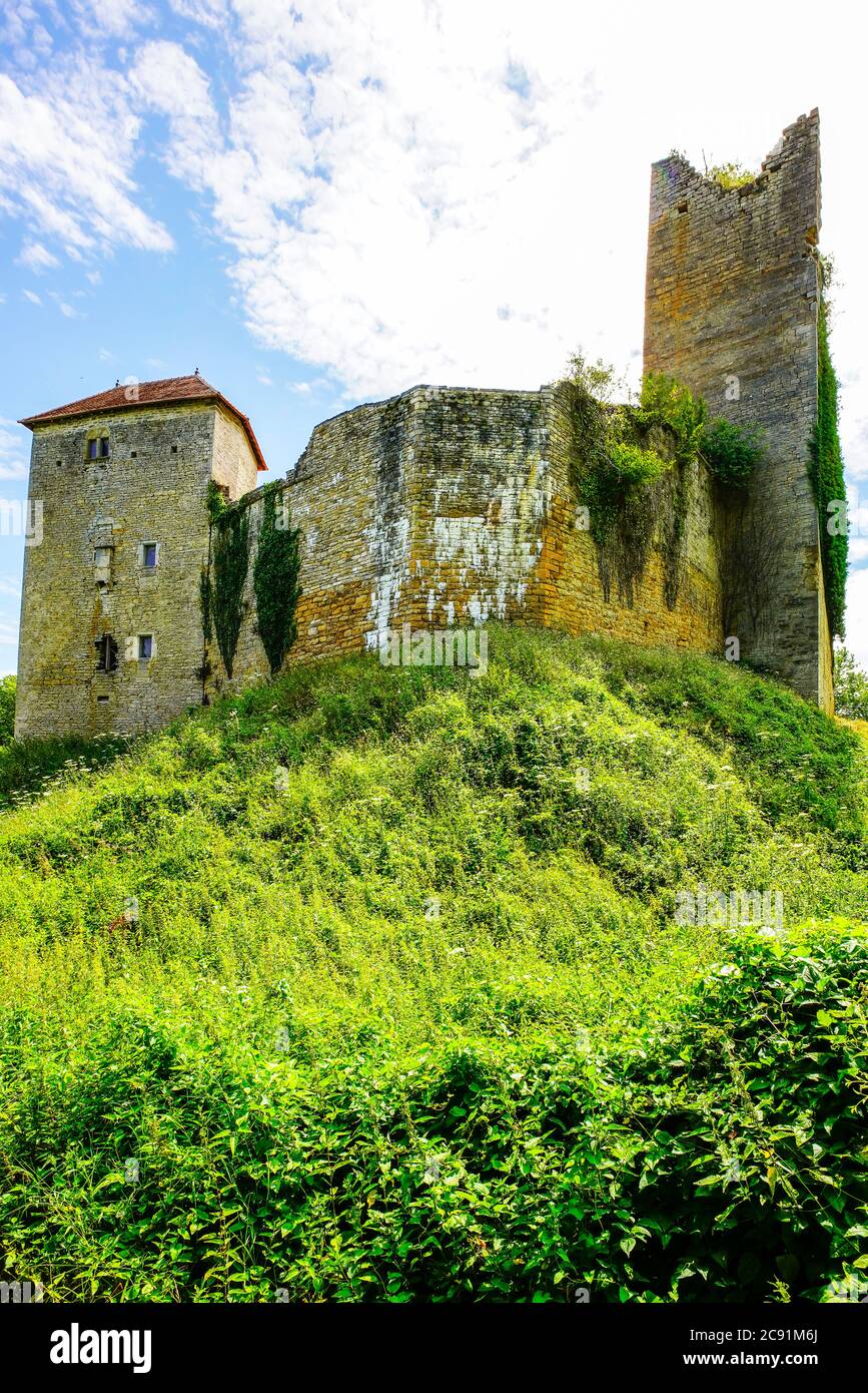 The Château d'Oricourt is a medieval castle from the middle of the 12th ...