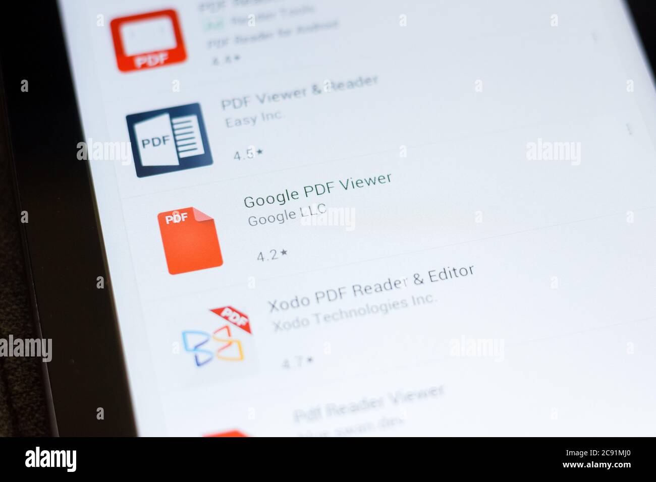 Pdf viewer hi-res stock photography and images - Alamy