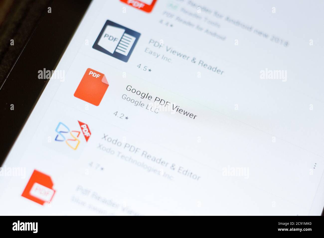 Pdf viewer hi-res stock photography and images - Alamy