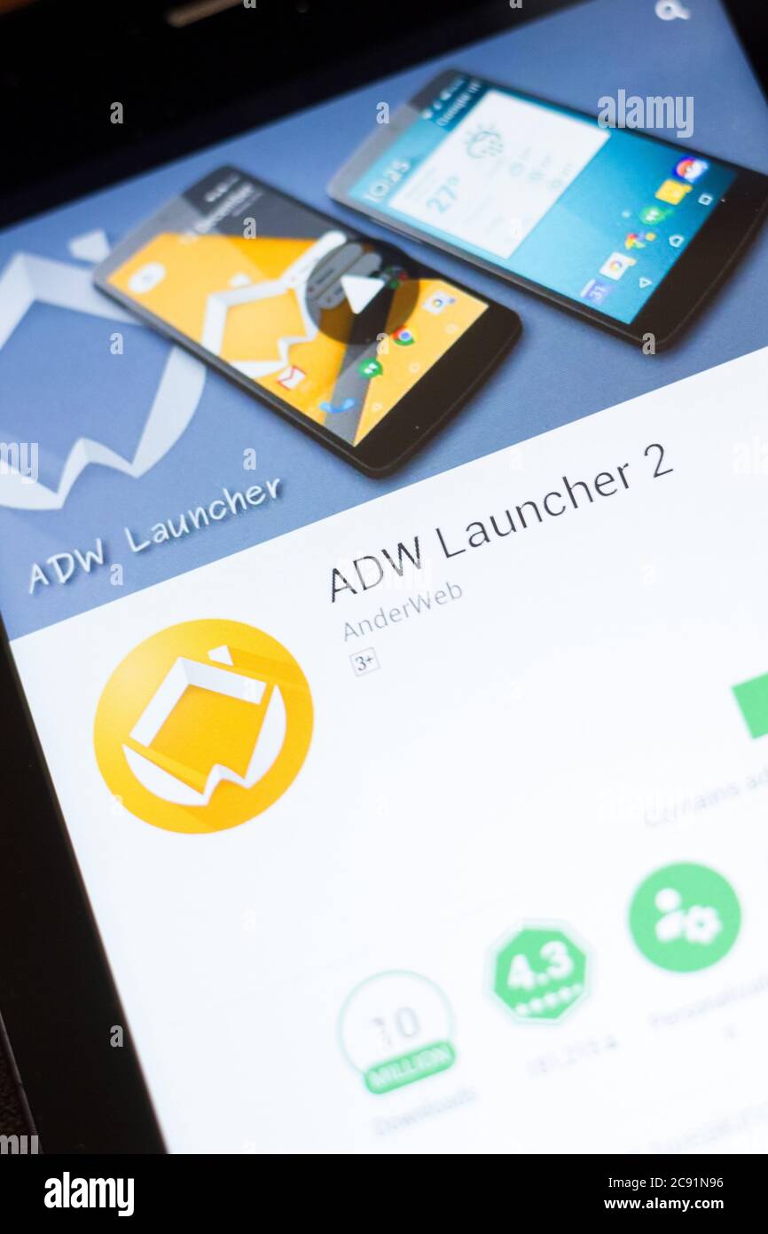 Adw logo hi-res stock photography and images - Alamy