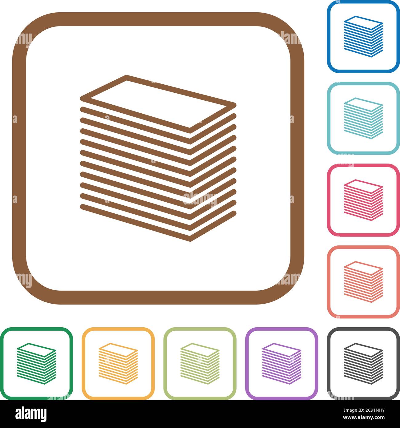Paper Stack Icon