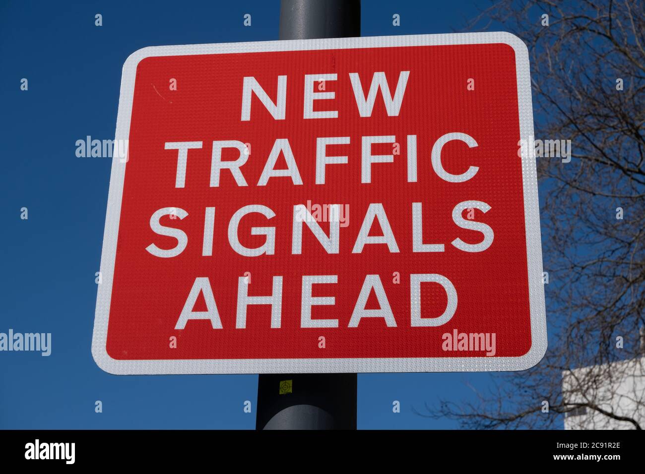 Signal Ahead Sign