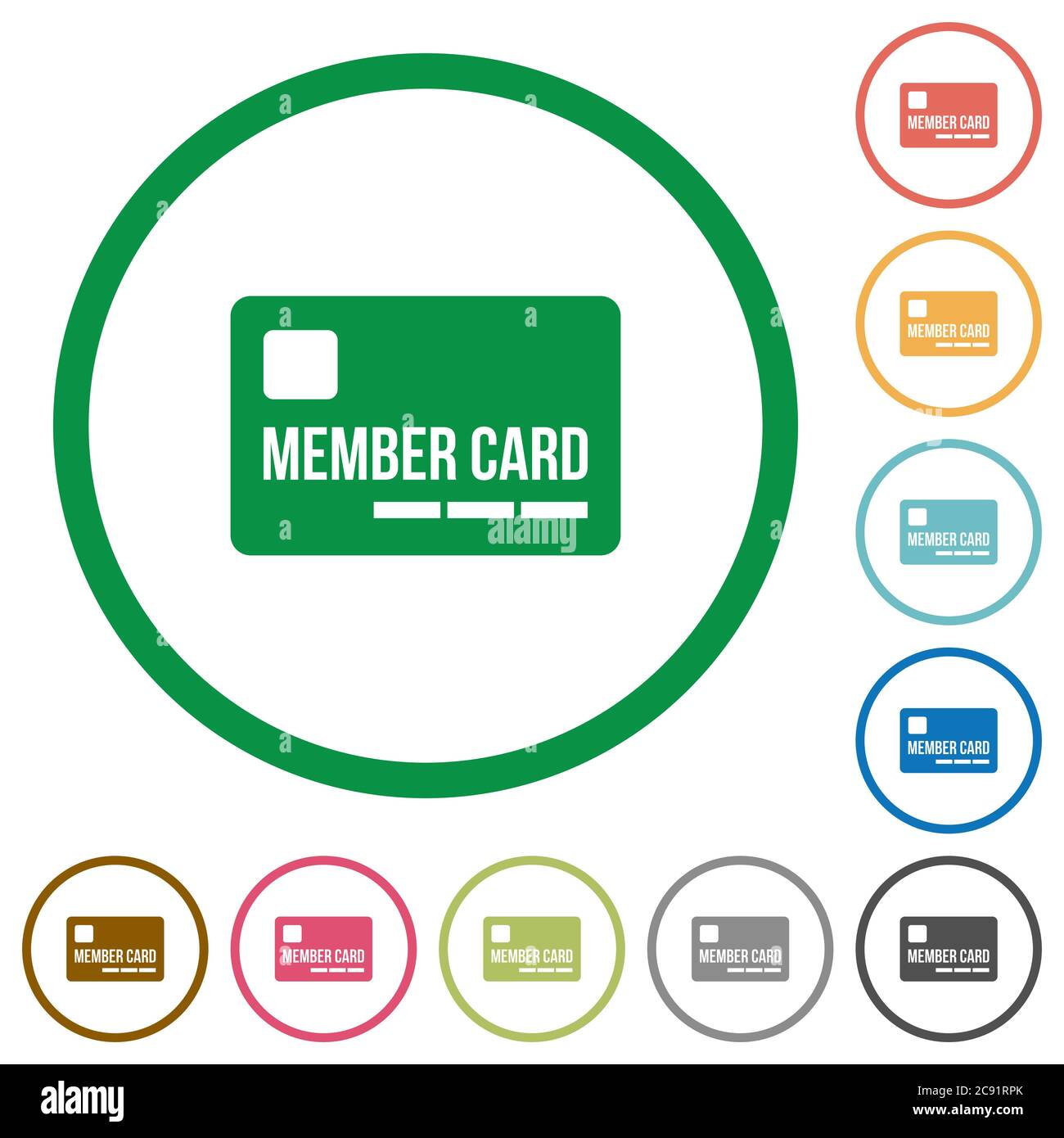 Personnel id card Stock Vector Images - Alamy