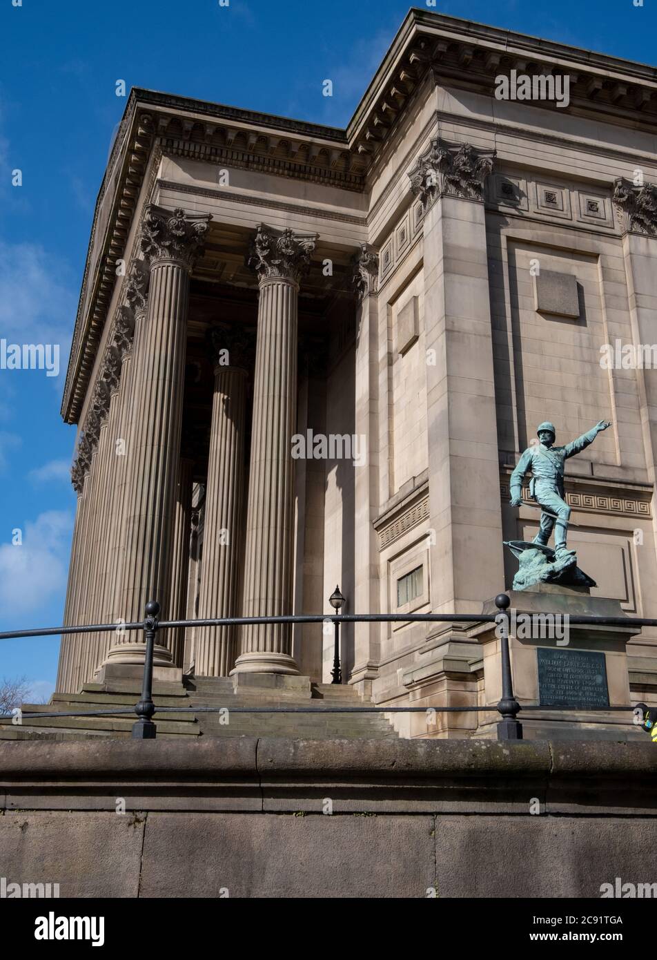 exterior of St George's Hall in Liverpool March 2020 Stock Photo - Alamy