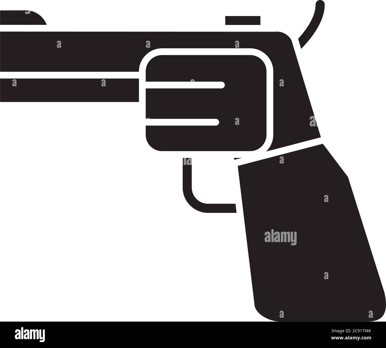 gun silhouette style icon design, Military armed forces patriotic ...