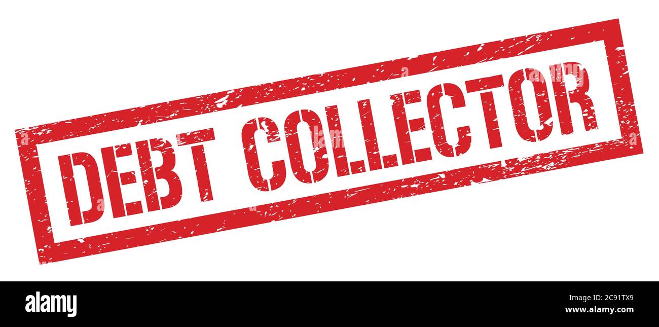 Debt collector stamp hi-res stock photography and images - Alamy