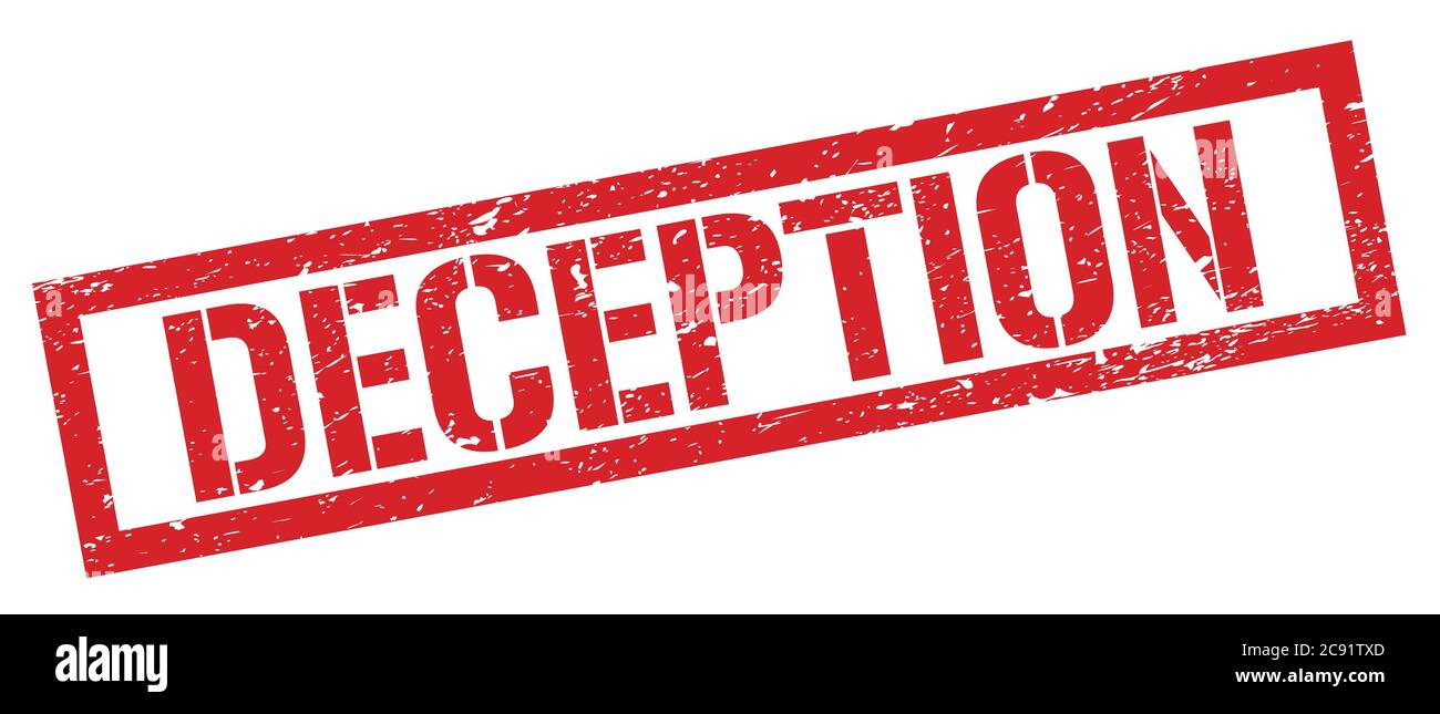 Deception stamp hi-res stock photography and images - Alamy