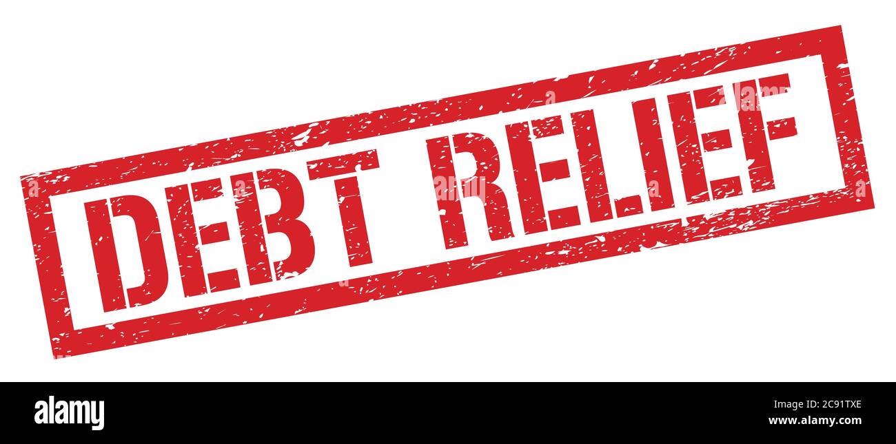 Debt relief stamp hi-res stock photography and images - Alamy