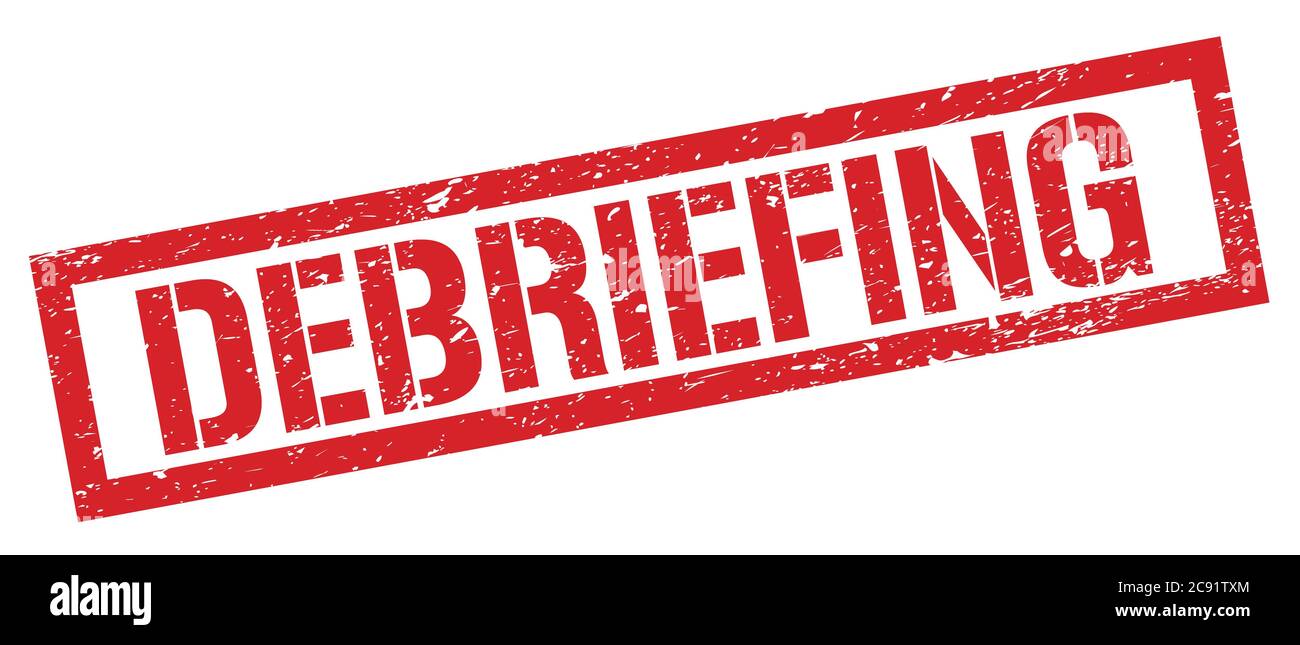 Debriefing hi-res stock photography and images - Alamy