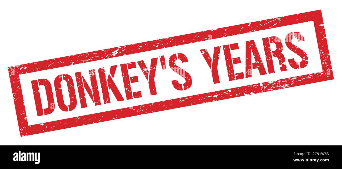Donkeys years stamp hi-res stock photography and images - Alamy