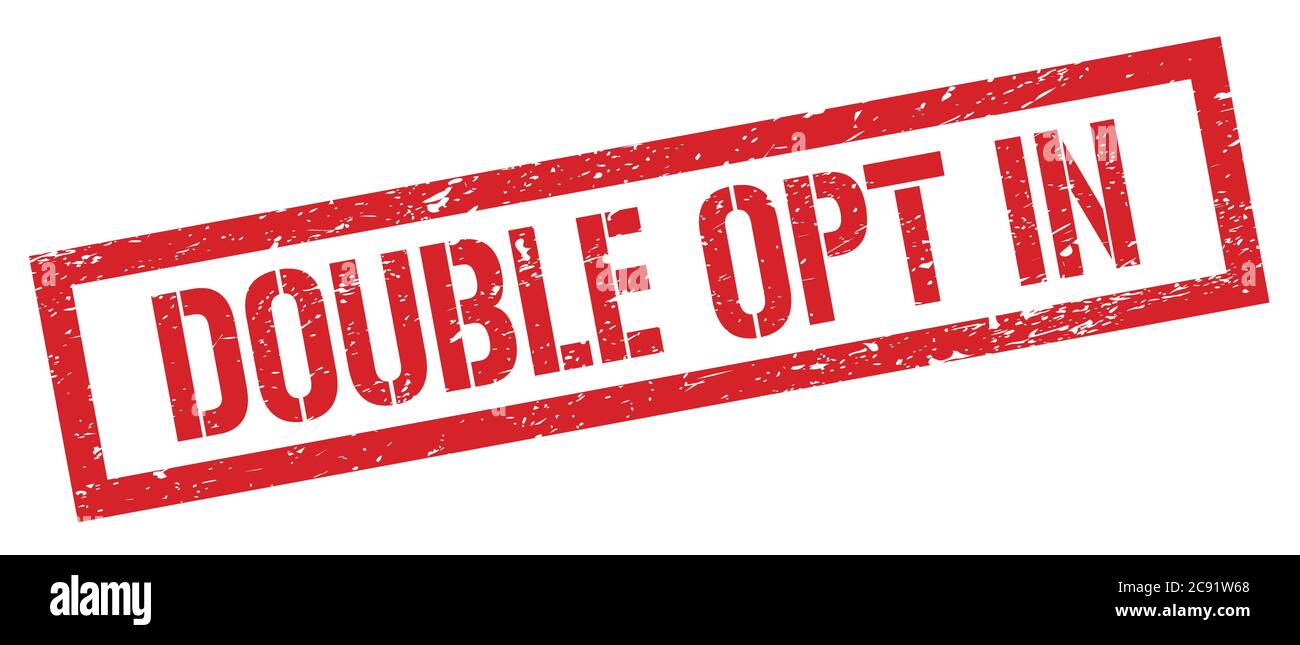 Opt in stamp hi-res stock photography and images - Alamy