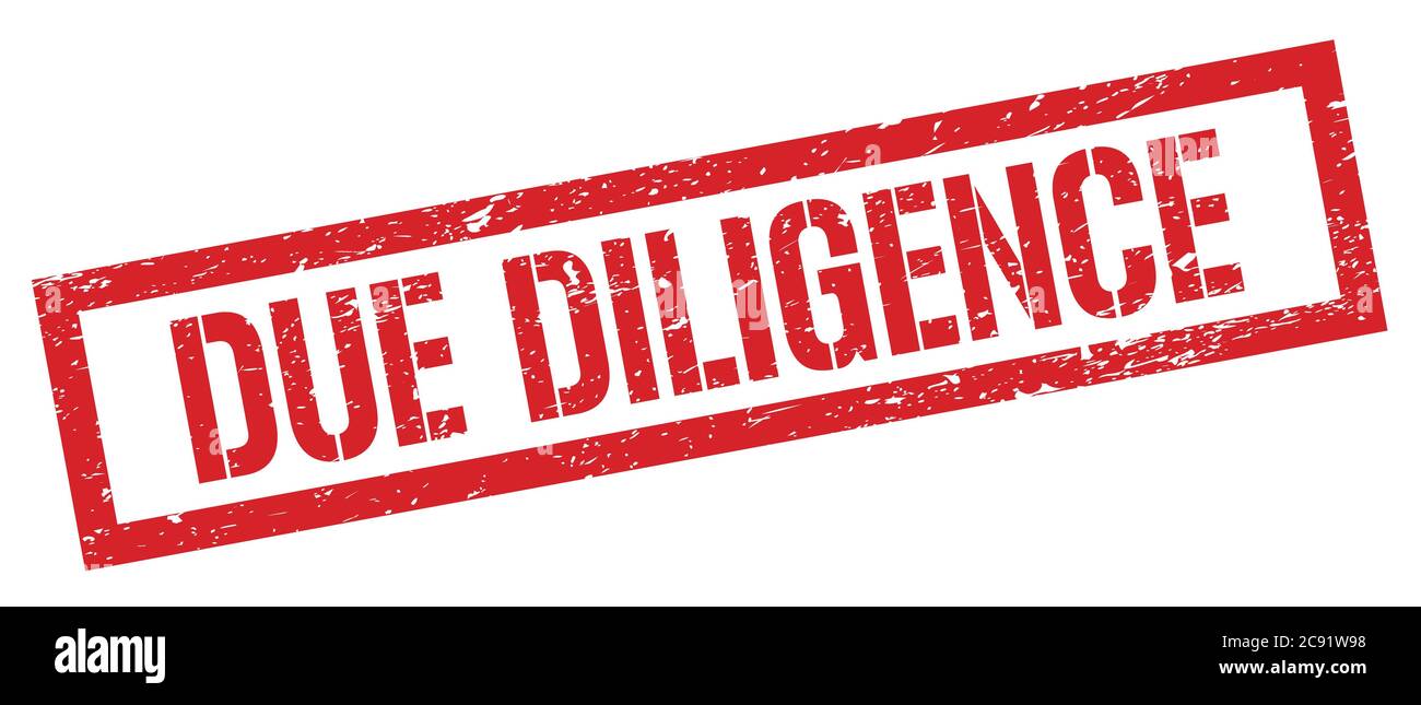 Due diligence word hi-res stock photography and images - Alamy
