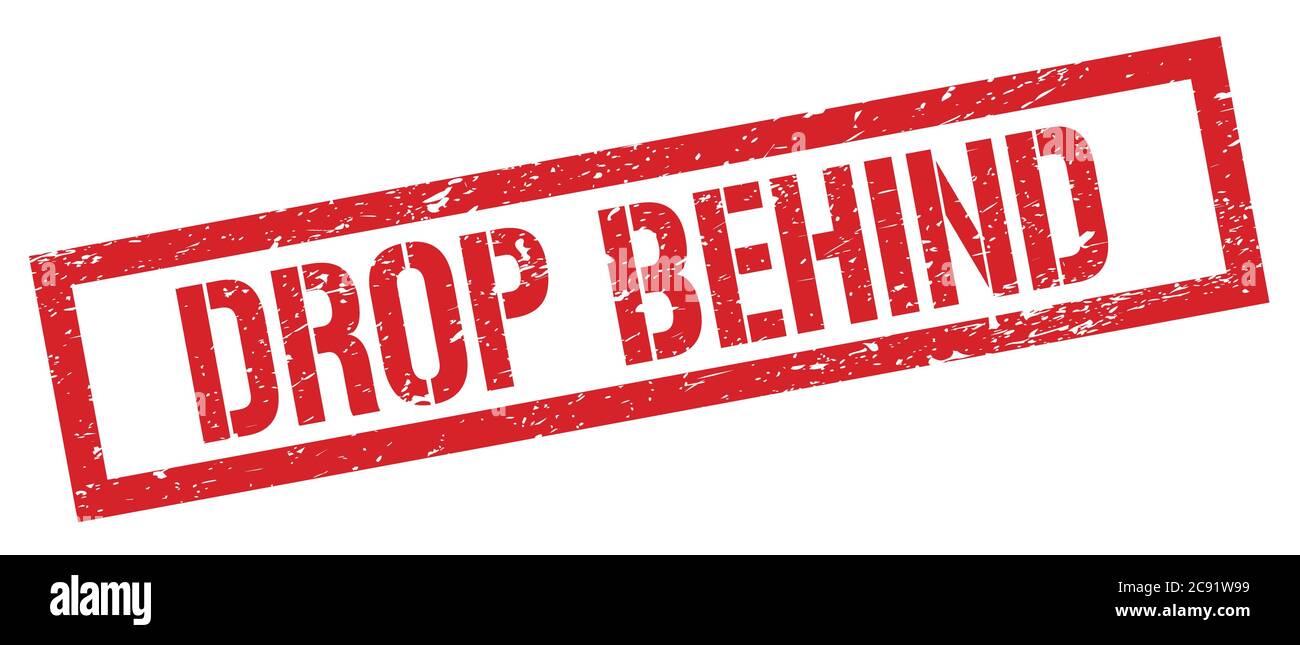 Drop behind stamp hi-res stock photography and images - Alamy