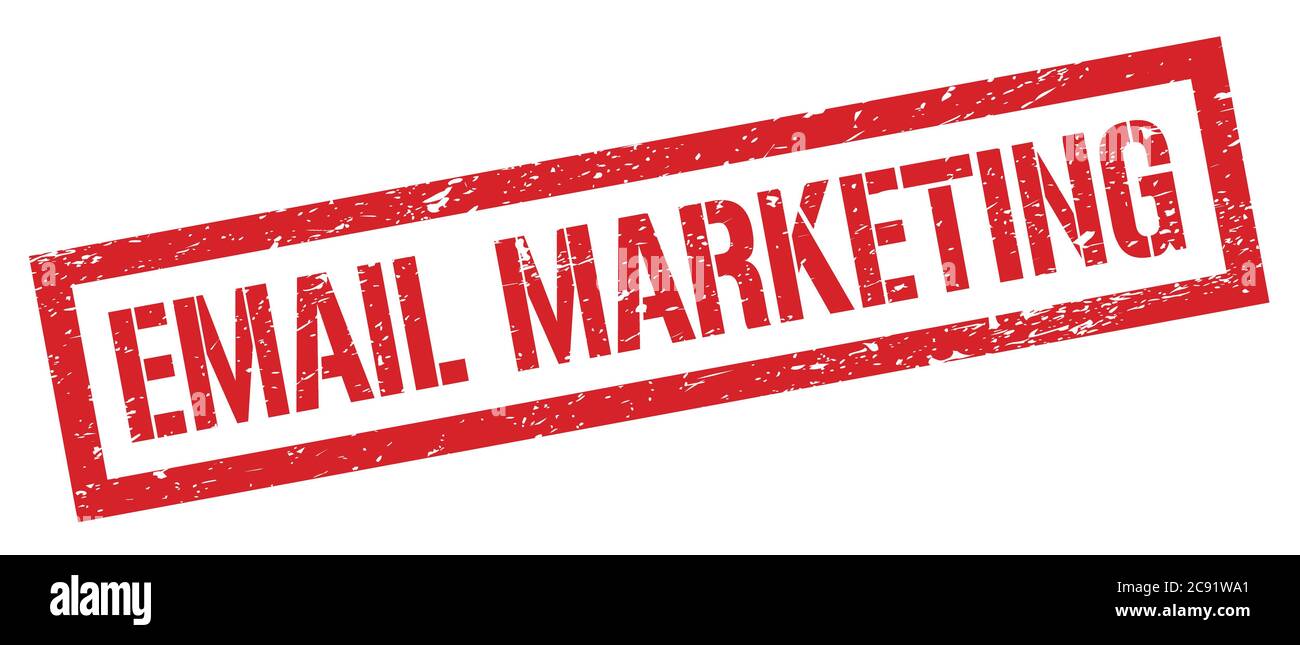 Email marketing stamp hi-res stock photography and images - Alamy