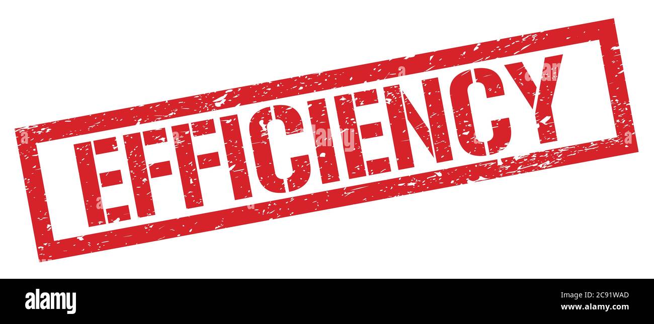 Efficiency stamp hi-res stock photography and images - Alamy