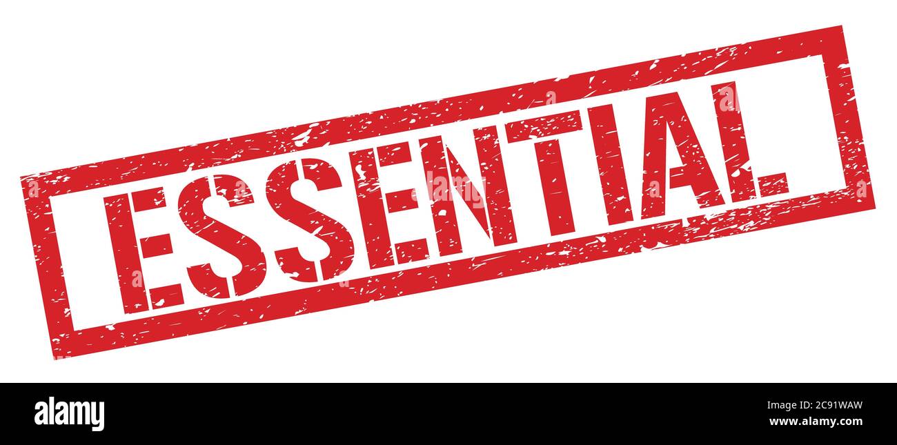 Essential word Cut Out Stock Images & Pictures - Alamy