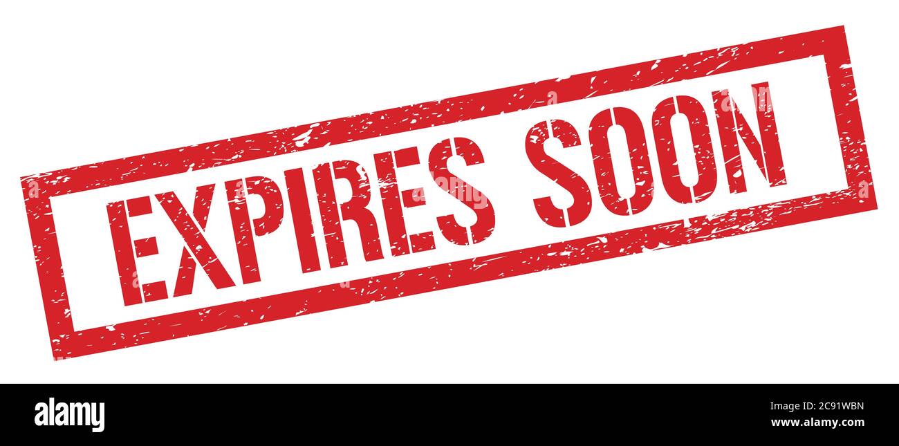 Expires soon word hi-res stock photography and images - Alamy