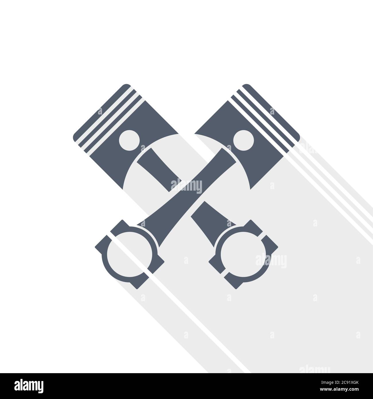 Pistons cross hi-res stock photography and images - Alamy