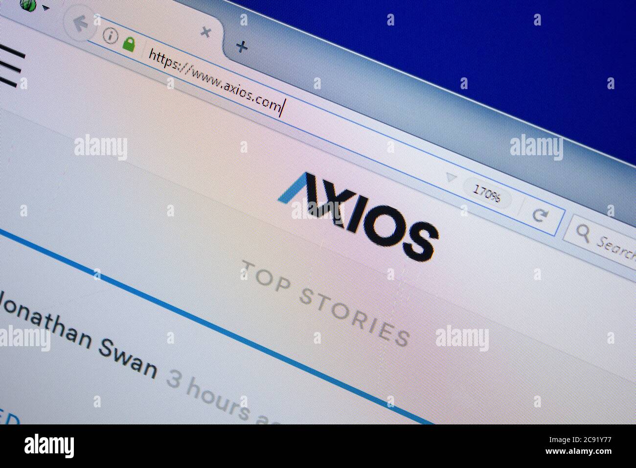 Axios hi-res stock photography and images - Alamy