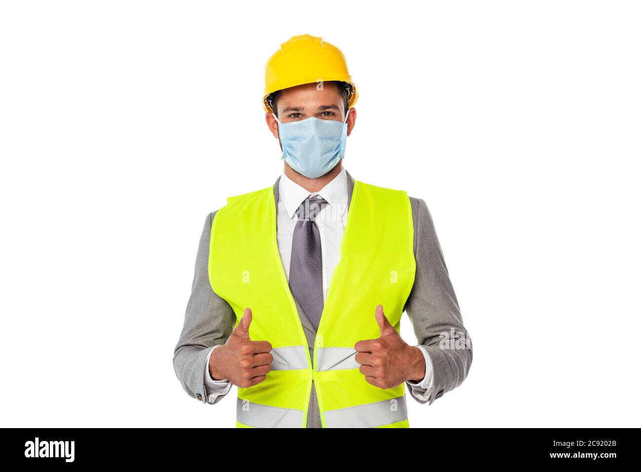 Engineer wear face mask hi-res stock photography and images - Alamy