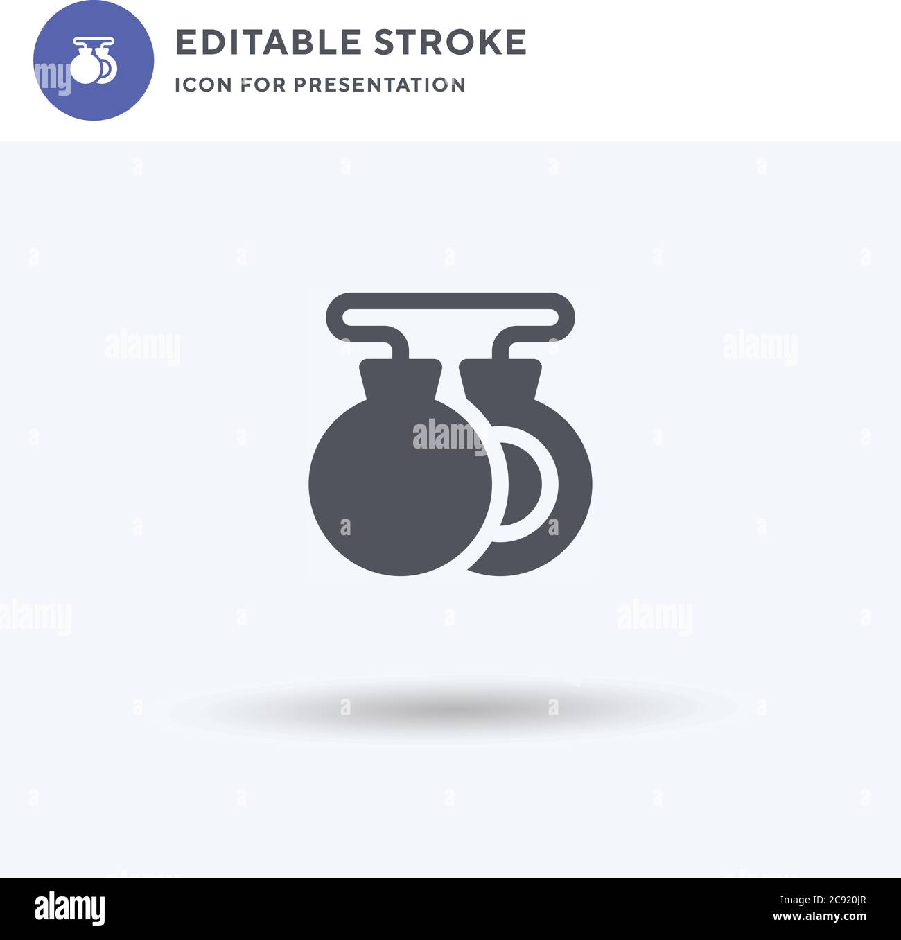 Castanets icon vector, filled flat sign, solid pictogram isolated on ...