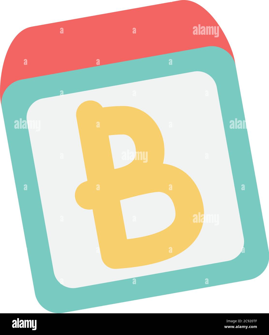 school education alphabet blocks isolated icon design white background ...