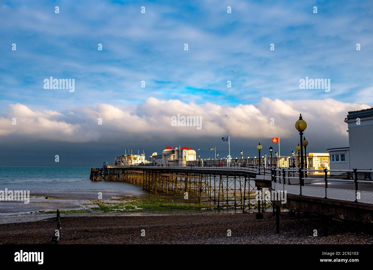 Worthing beach landscapes hi-res stock photography and images - Alamy
