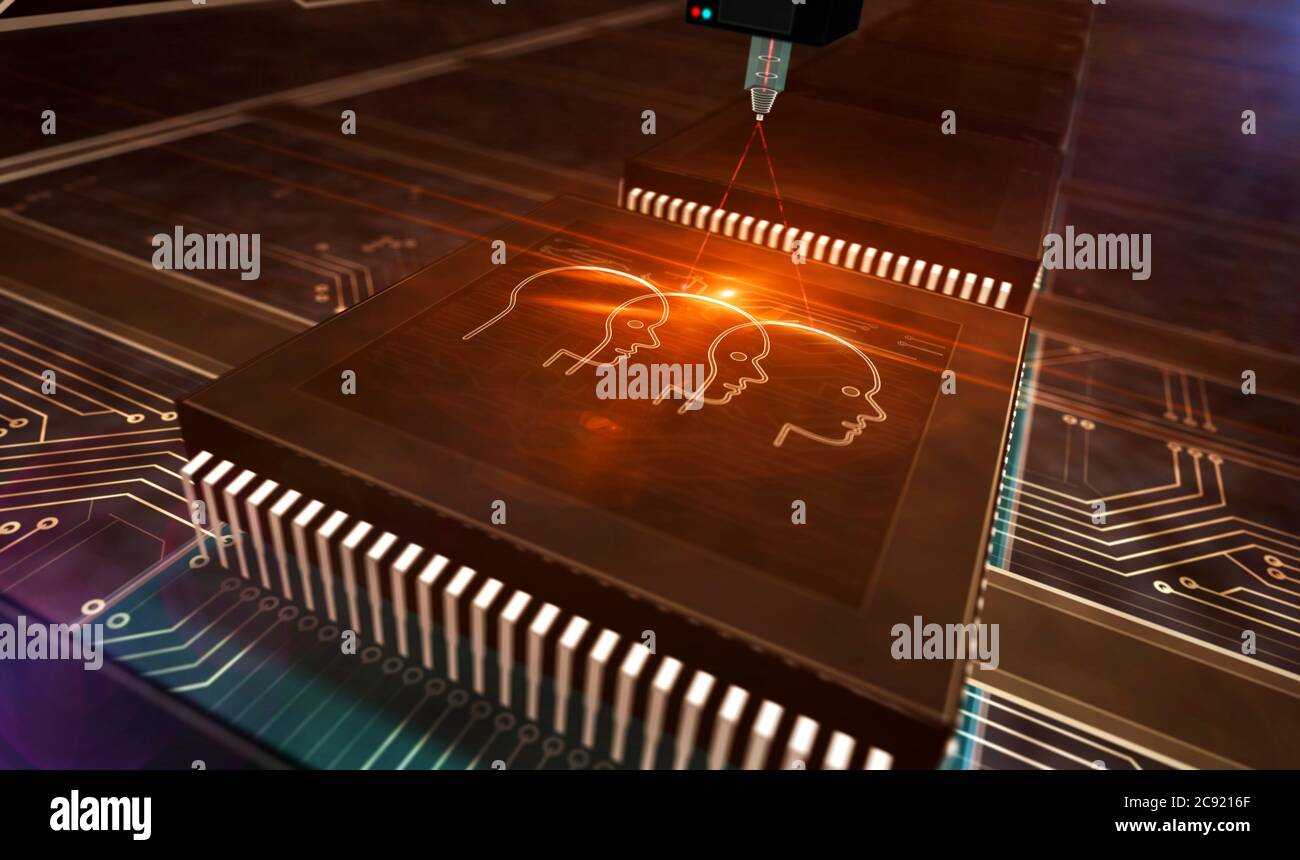 Artificial intelligence, cybernetic brain and global machine network ...