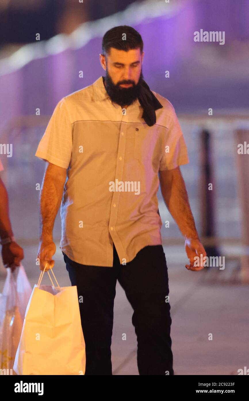 Washington, DC, USA. 27th July, 2020. Matt Shoemaker of Major League ...