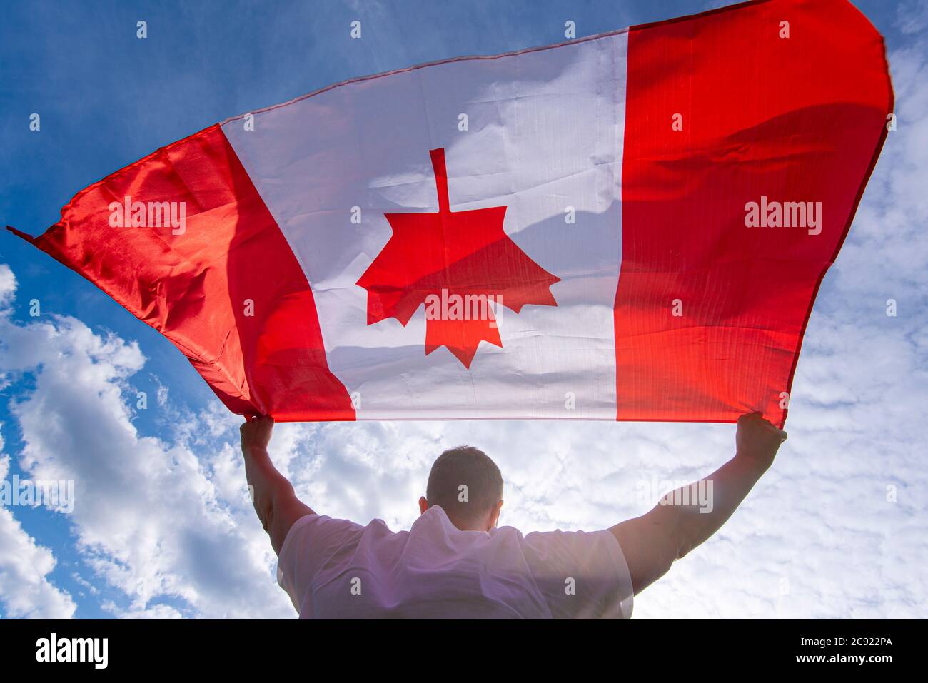 Happy canada day celebration flag hi-res stock photography and images ...