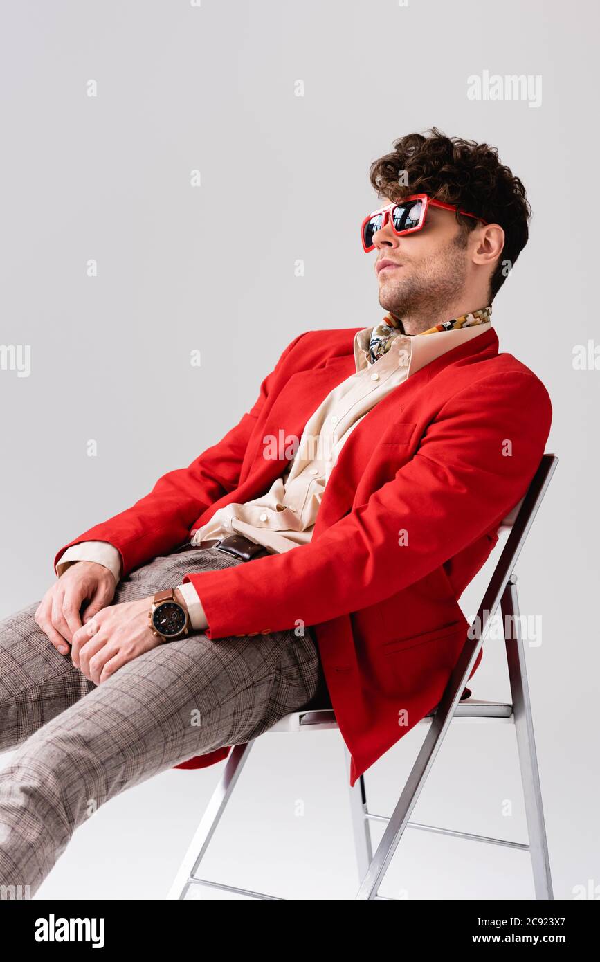 Lean back on chair hi-res stock photography and images - Alamy