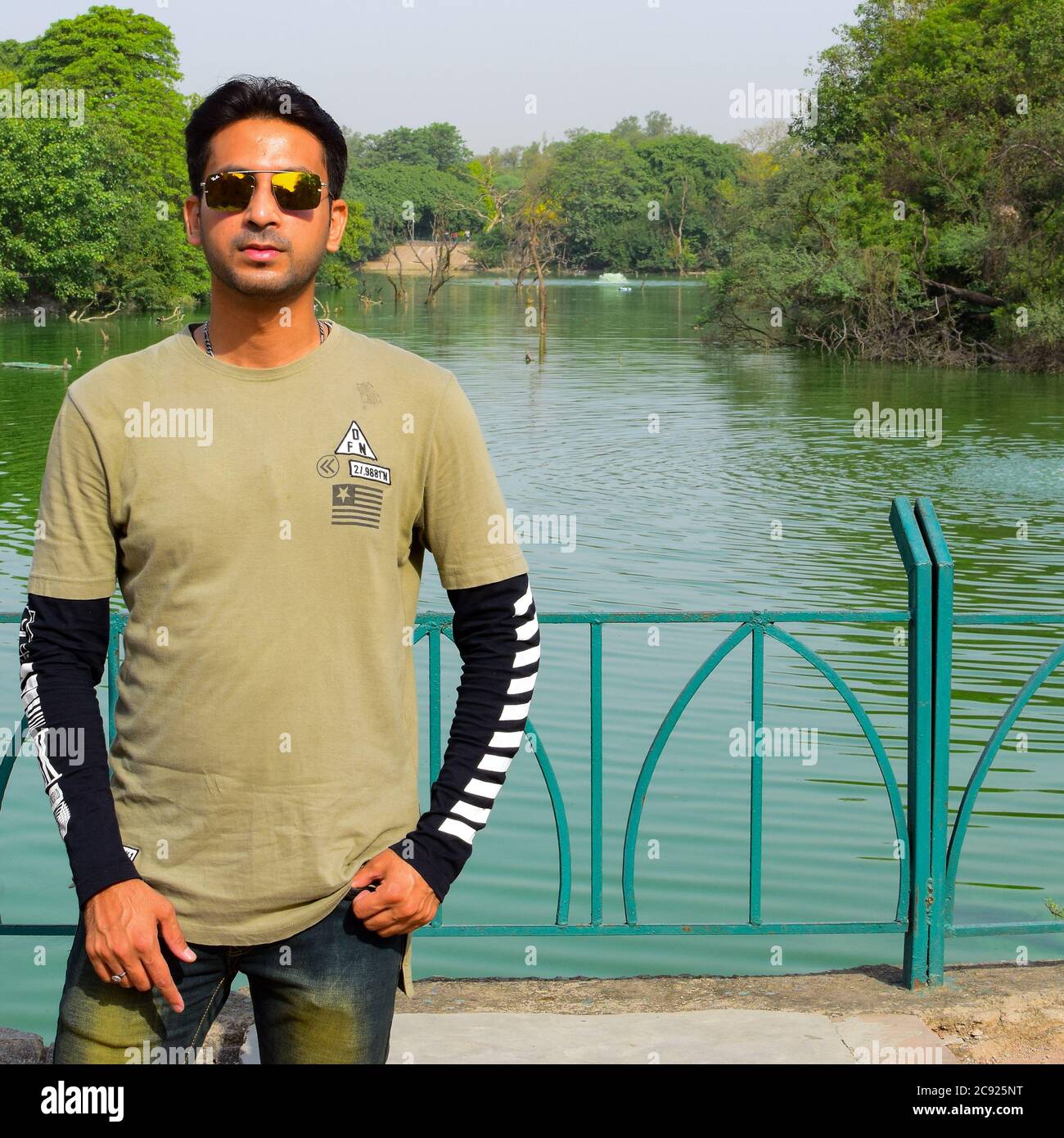 New Delhi India – March 3 2020 : Man portrait, smart casual man ...