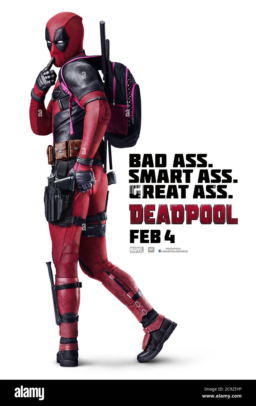 Deadpool (2016) directed by Tim Miller and starring Ryan Reynolds ...