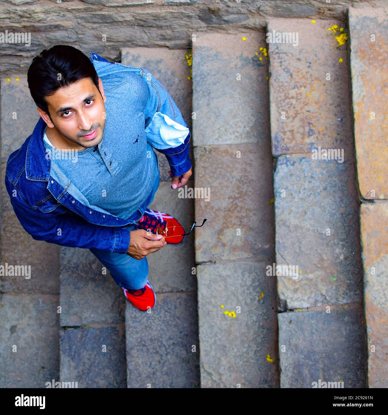 New Delhi India – March 3 2020 : Man portrait, smart casual man ...