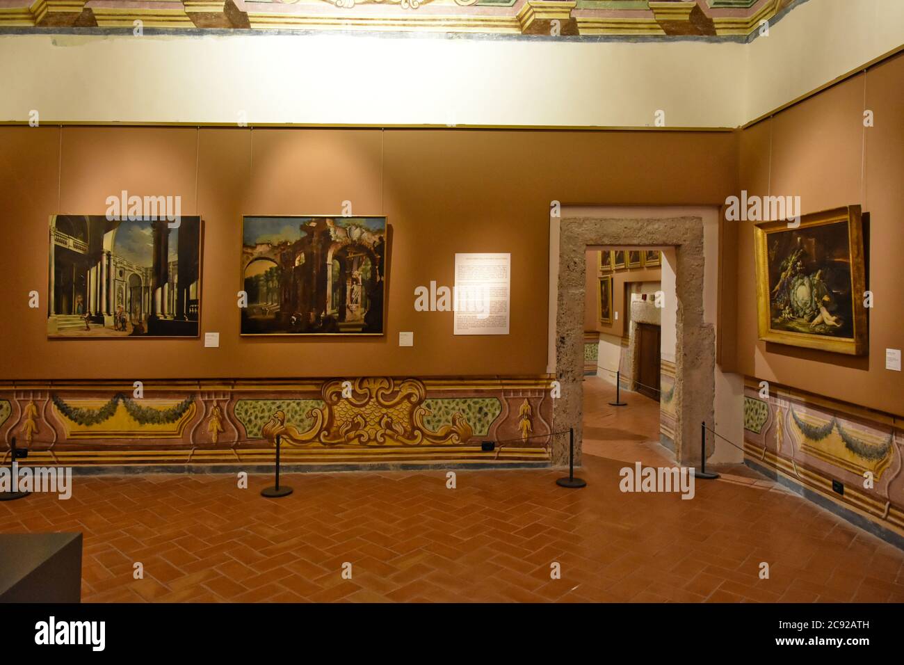 The castle of Venafro, in the Molise region Stock Photo - Alamy
