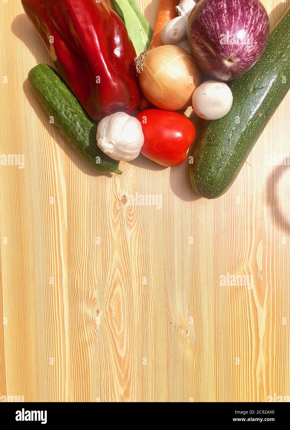 Verduras frescas y hortalizas Stock Photo - Alamy