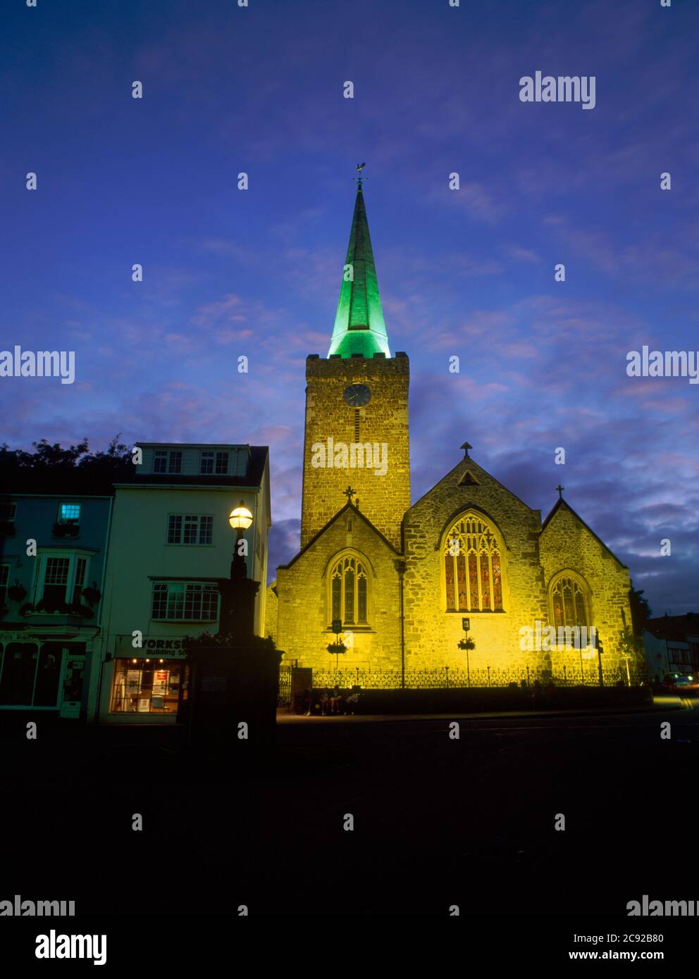 Tenby high street hi-res stock photography and images - Alamy