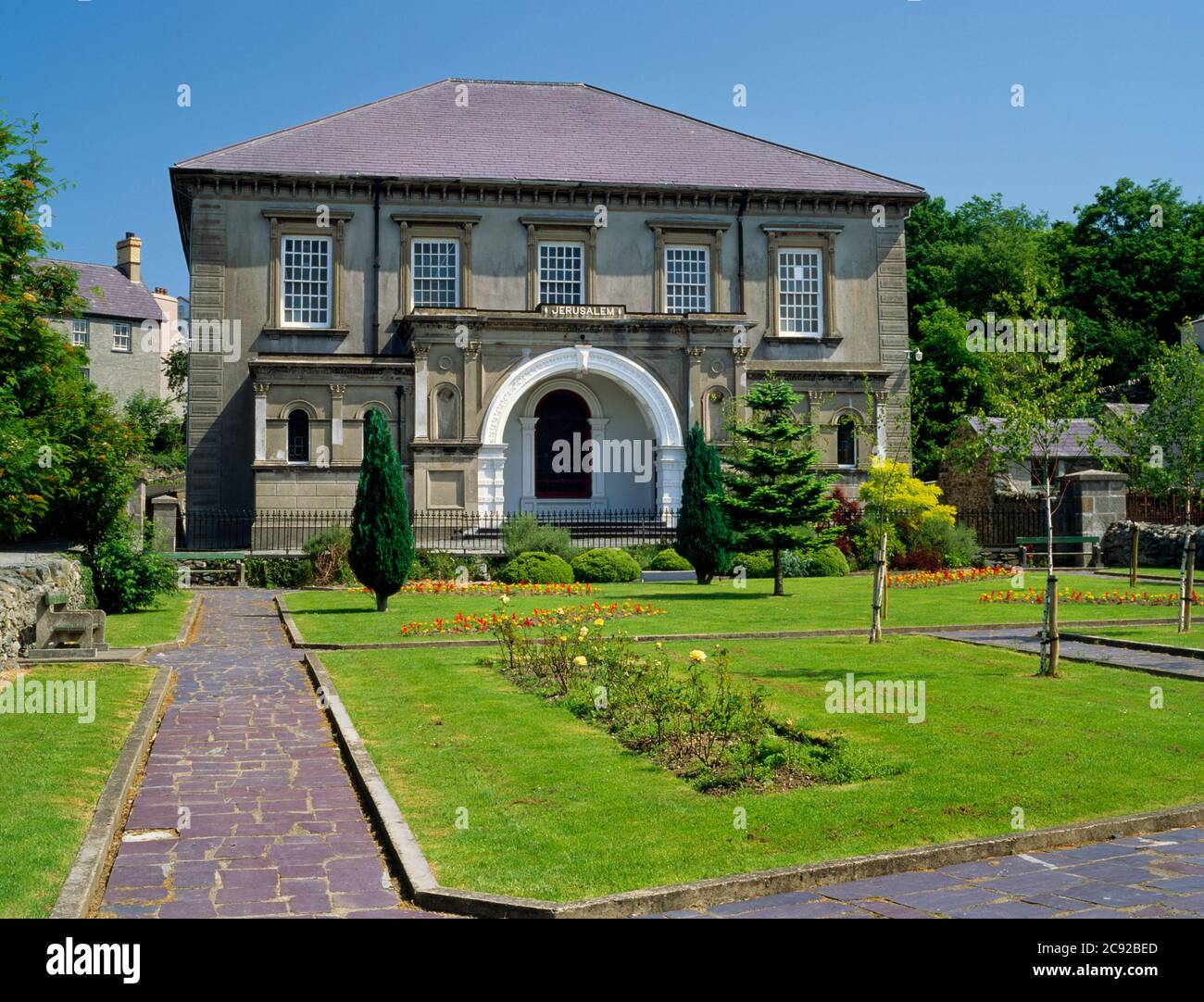Jerusalem Chapel, High Street, Bethesda, Gwynedd Large, late C19th ...