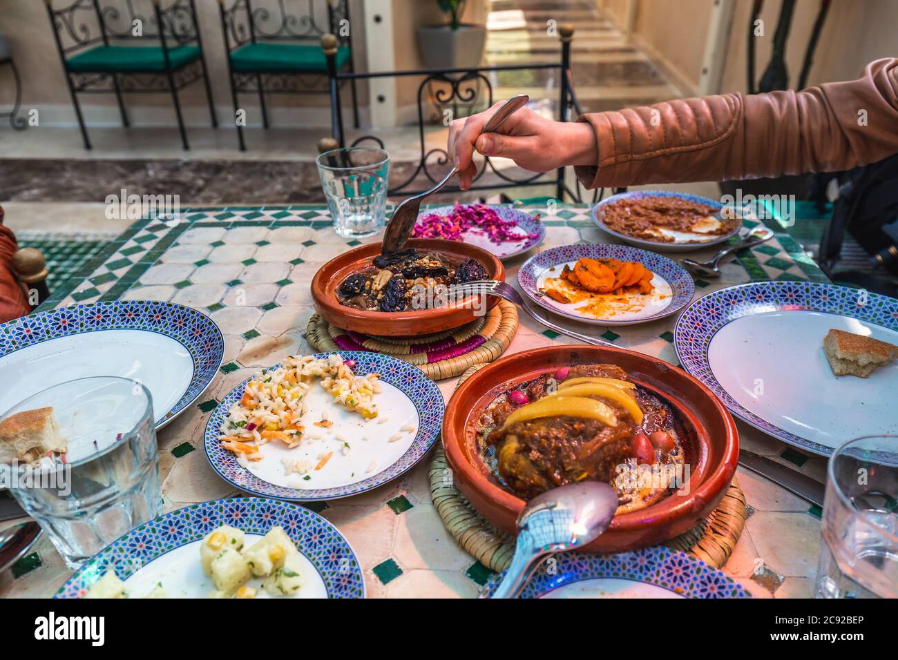 White berber soup hi-res stock photography and images - Alamy