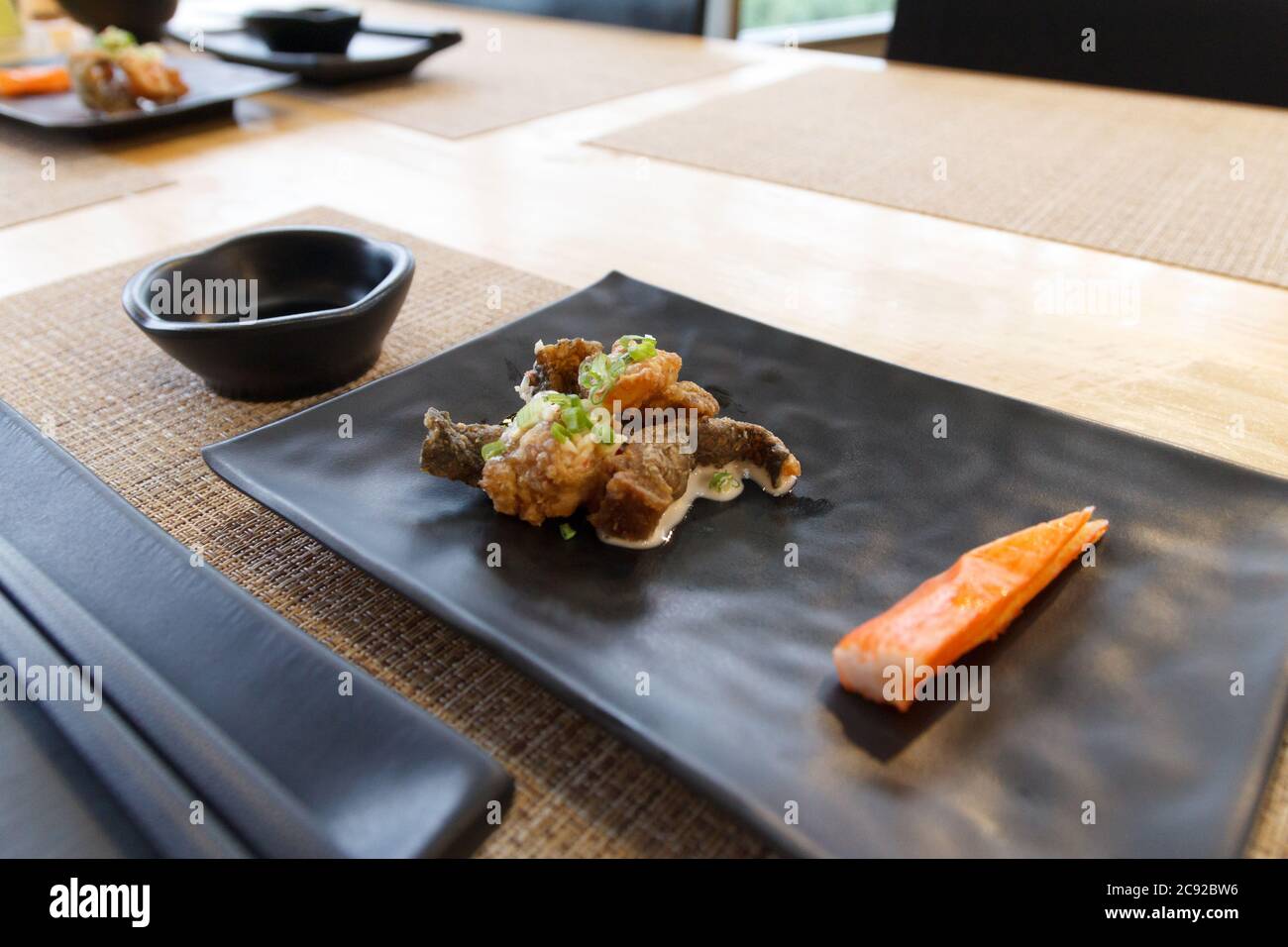 Crispy fish skin hi-res stock photography and images - Alamy