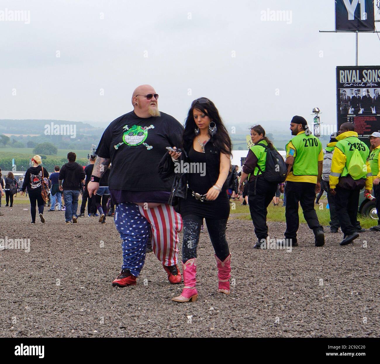 Fat man and girlfriend Stock Photo - Alamy