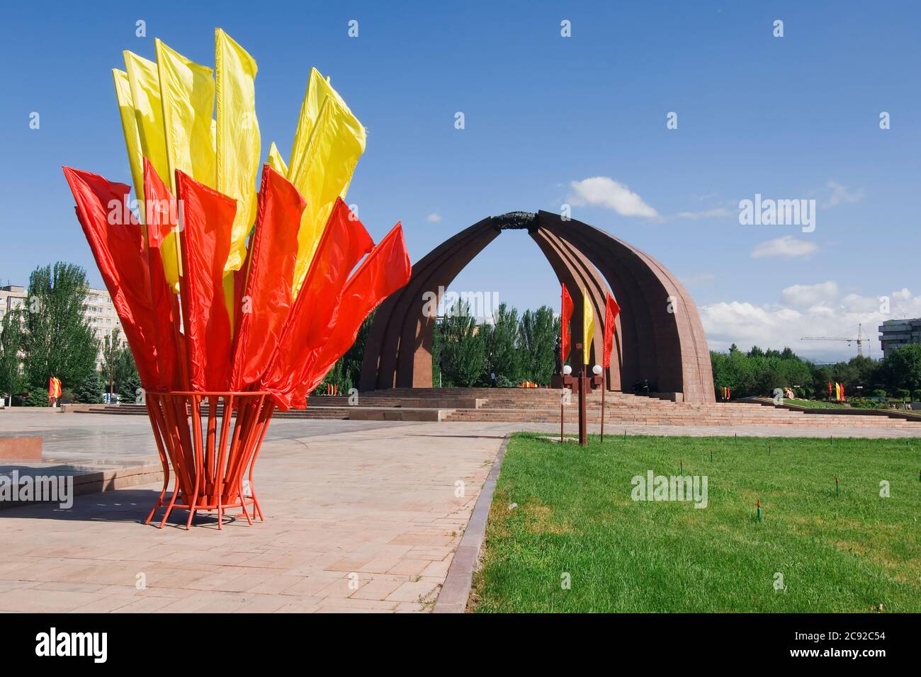 Bischkek denkmal hi-res stock photography and images - Alamy