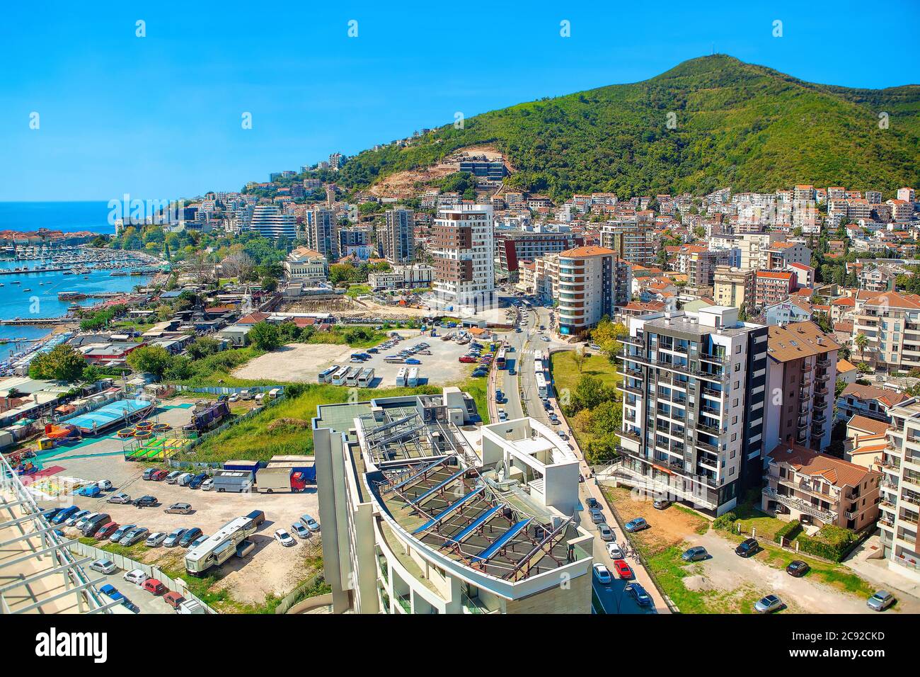 Budva montenegro cityscape skyline hi-res stock photography and images - Alamy