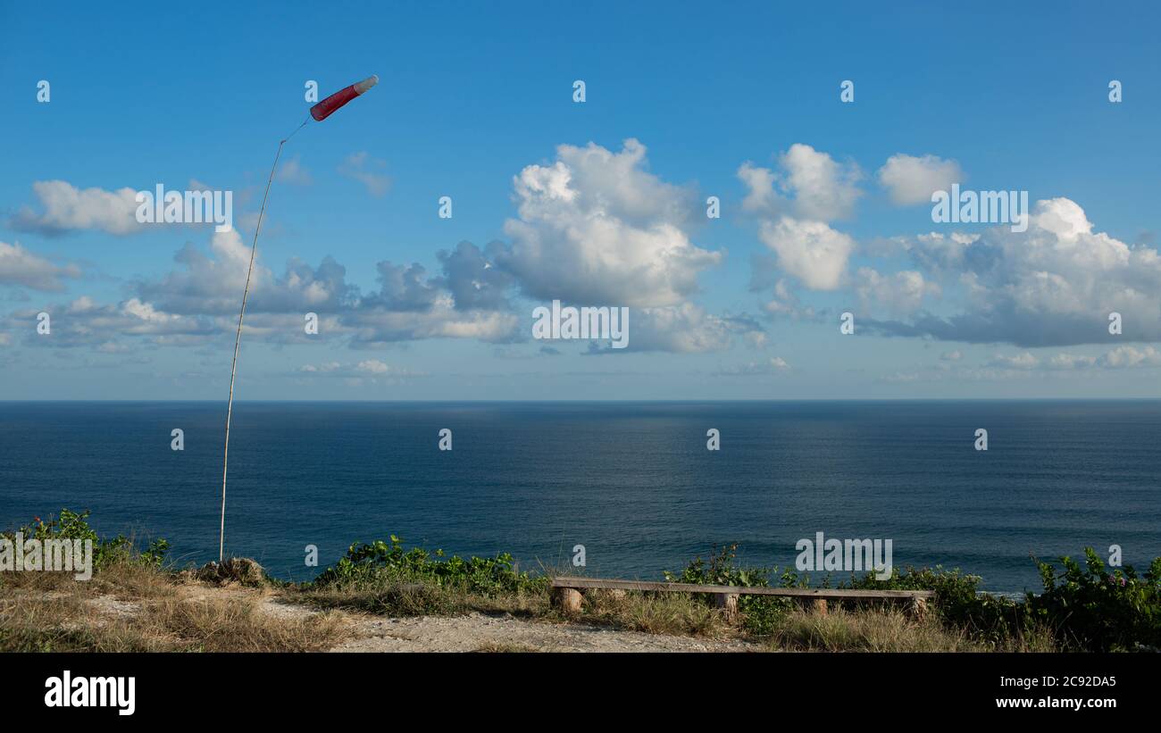 amazing scenery. Ocean view from the cliff. Bali. Indonesia Stock Photo ...
