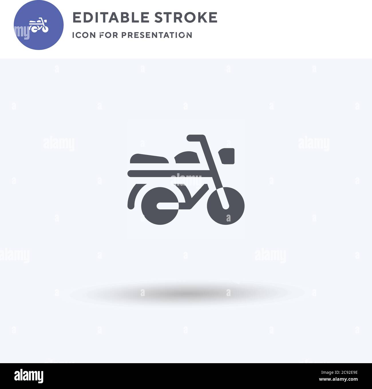 Motorbike presentation Stock Vector Images - Alamy