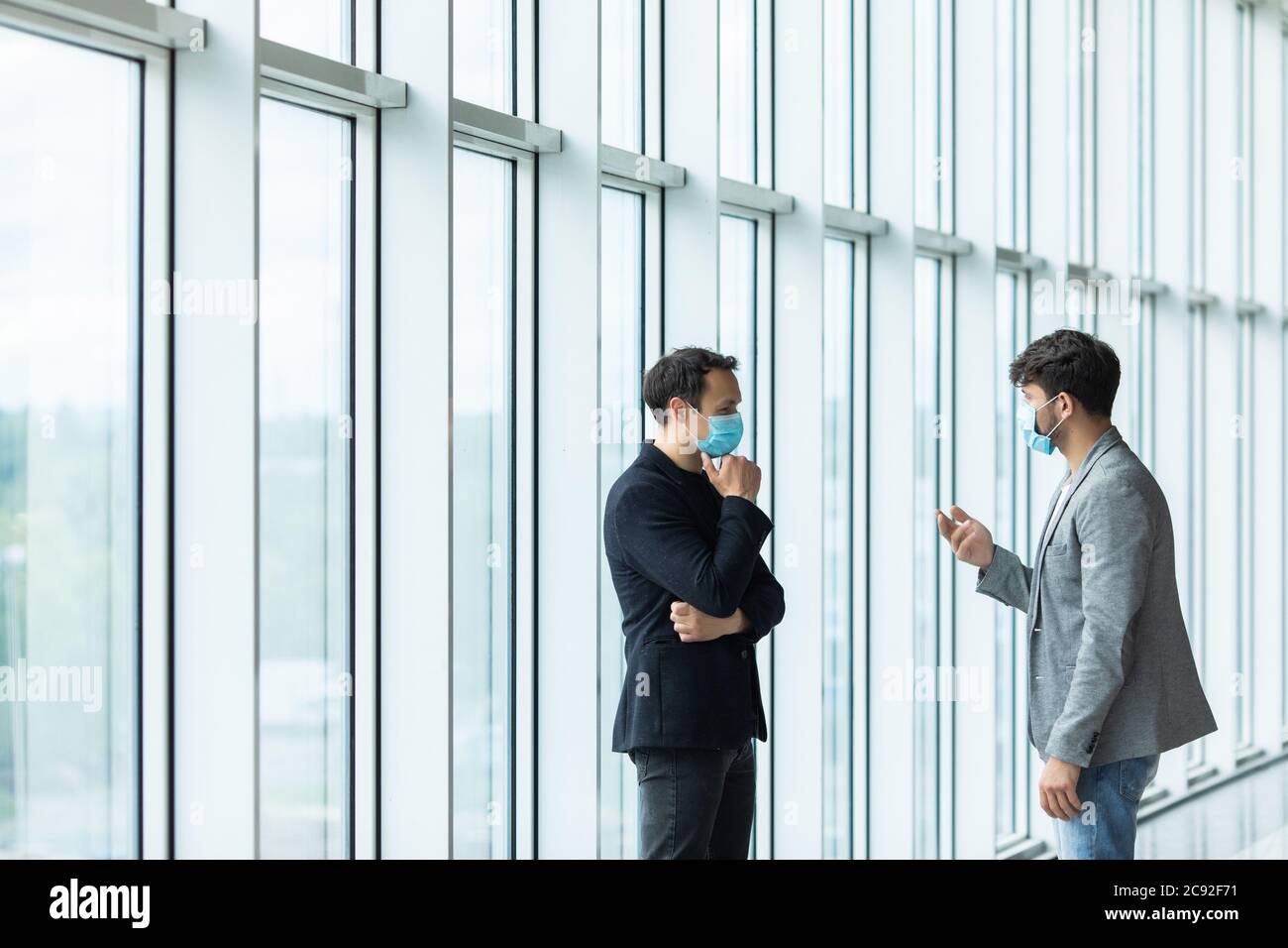 People Looking At Each Other From A Distance
