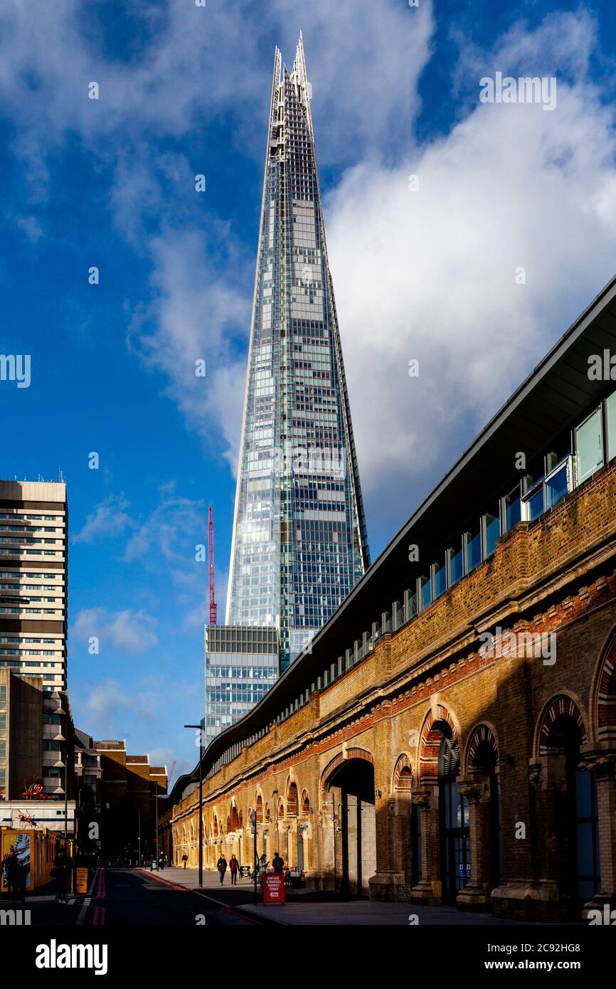 The shard shard london bridge station hi-res stock photography and ...