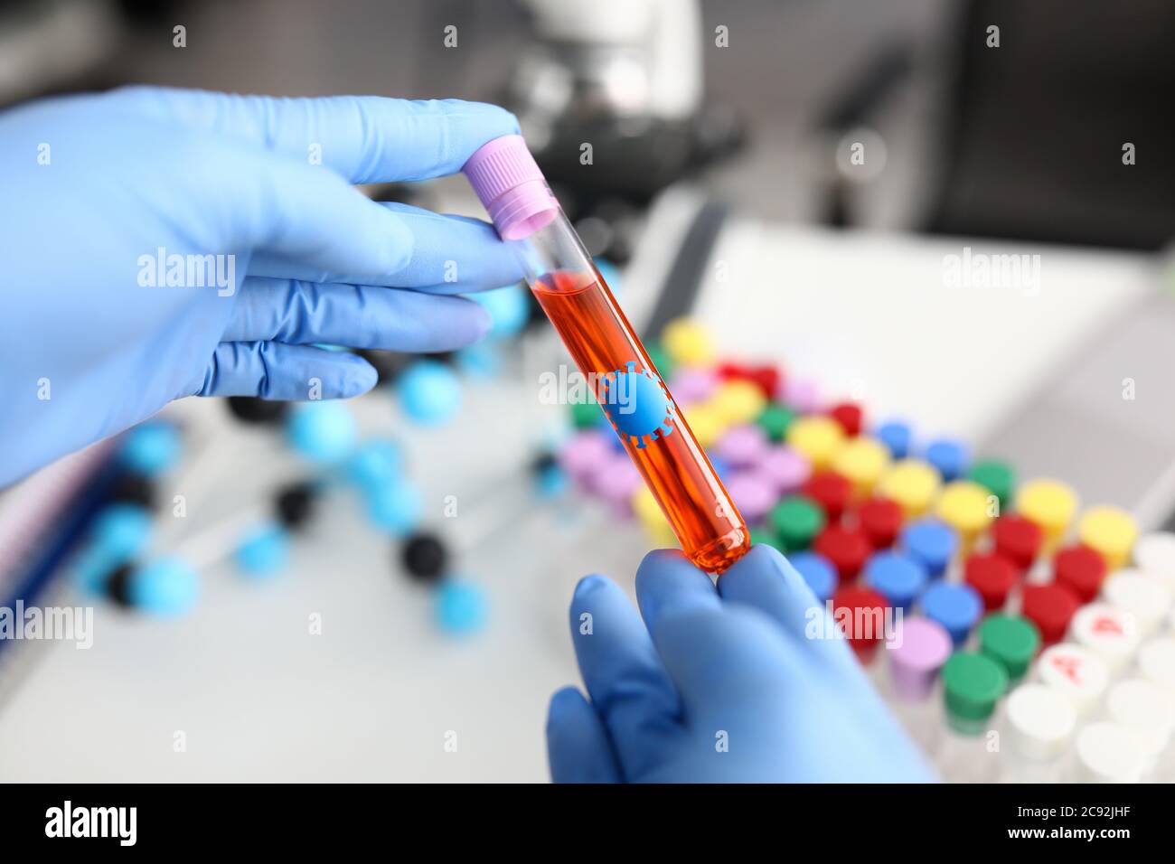 Reagent analysis hi-res stock photography and images - Alamy