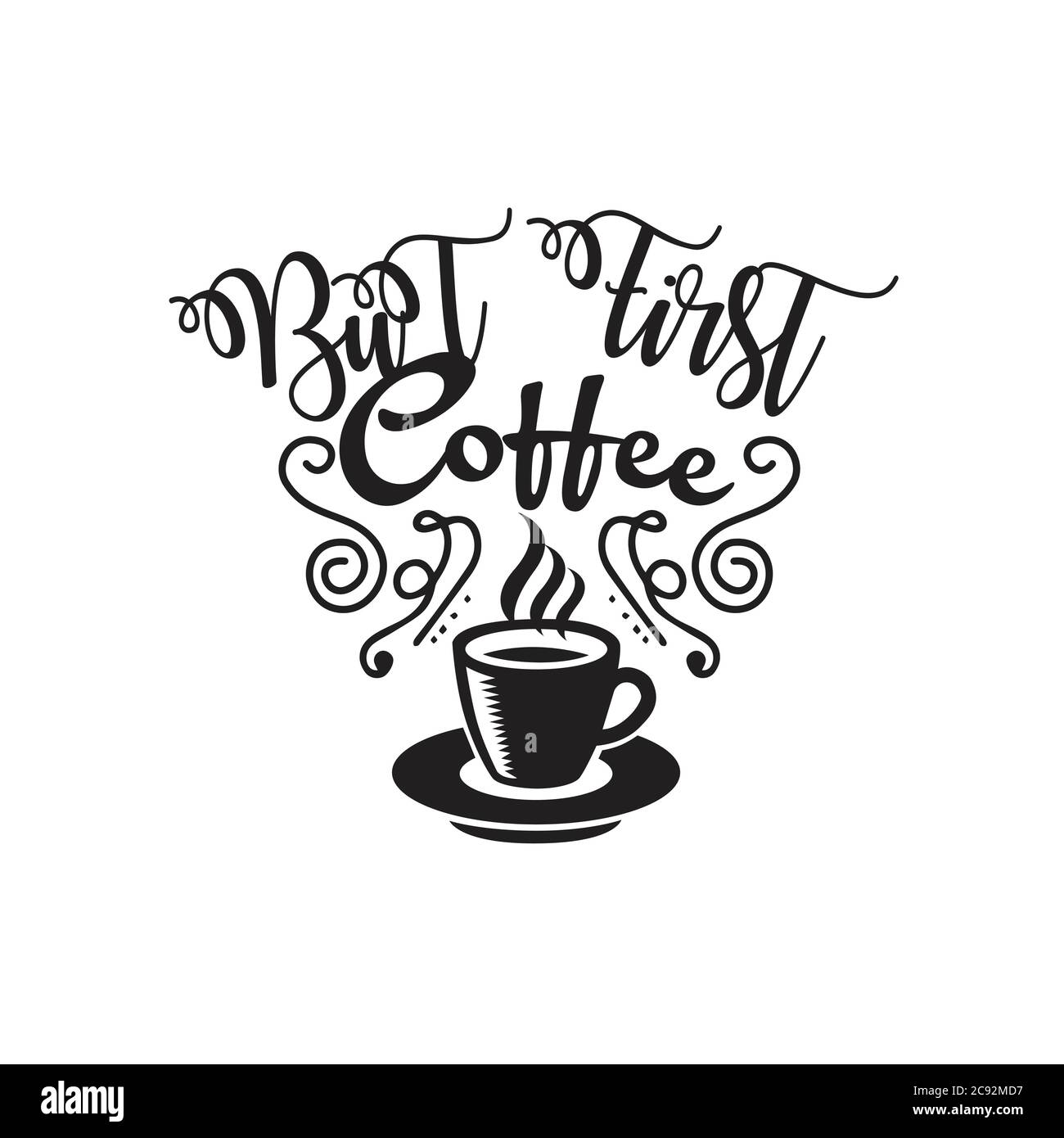 Funny coffee shop sign Cut Out Stock Images & Pictures - Alamy