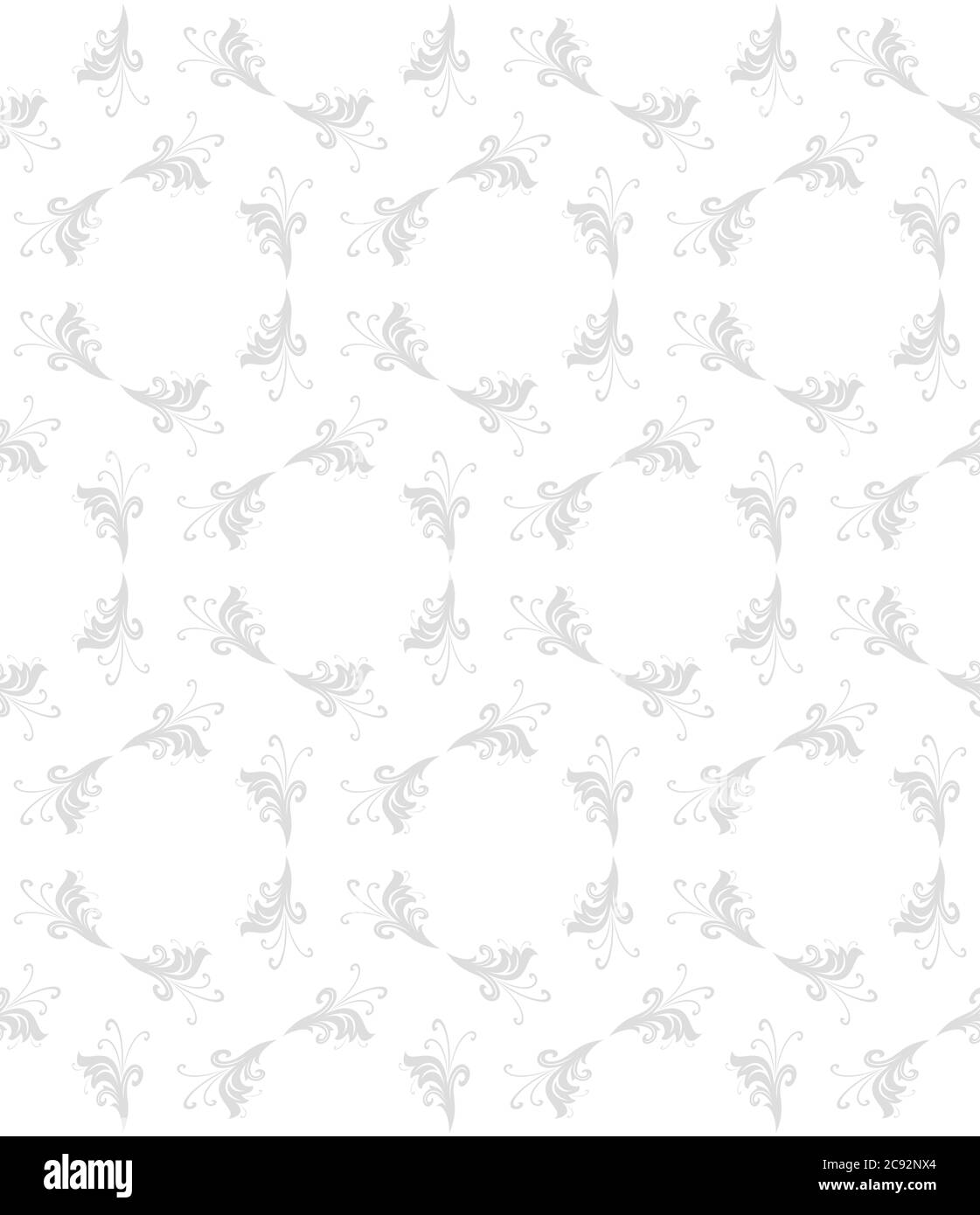 Seamless floral fine pattern Cut Out Stock Images & Pictures - Alamy